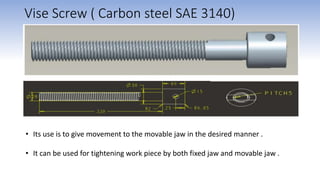 Swivel base vice Production Manufacturing | PPTX