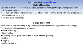 Swivel base vice Production Manufacturing | PPTX