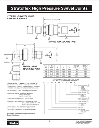 Swivel joints | PDF