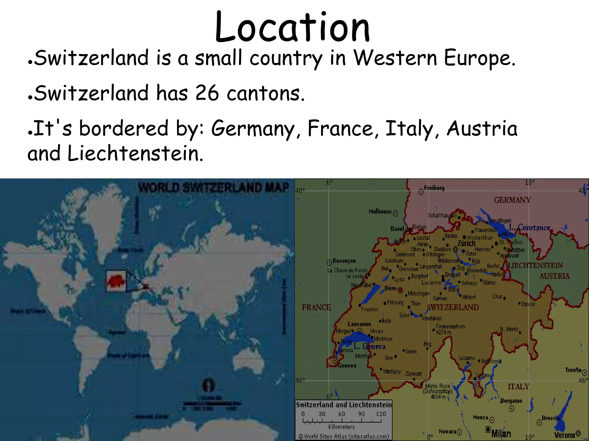 SWITZERLAND | PPTX | Europe Travel | Travel Locations