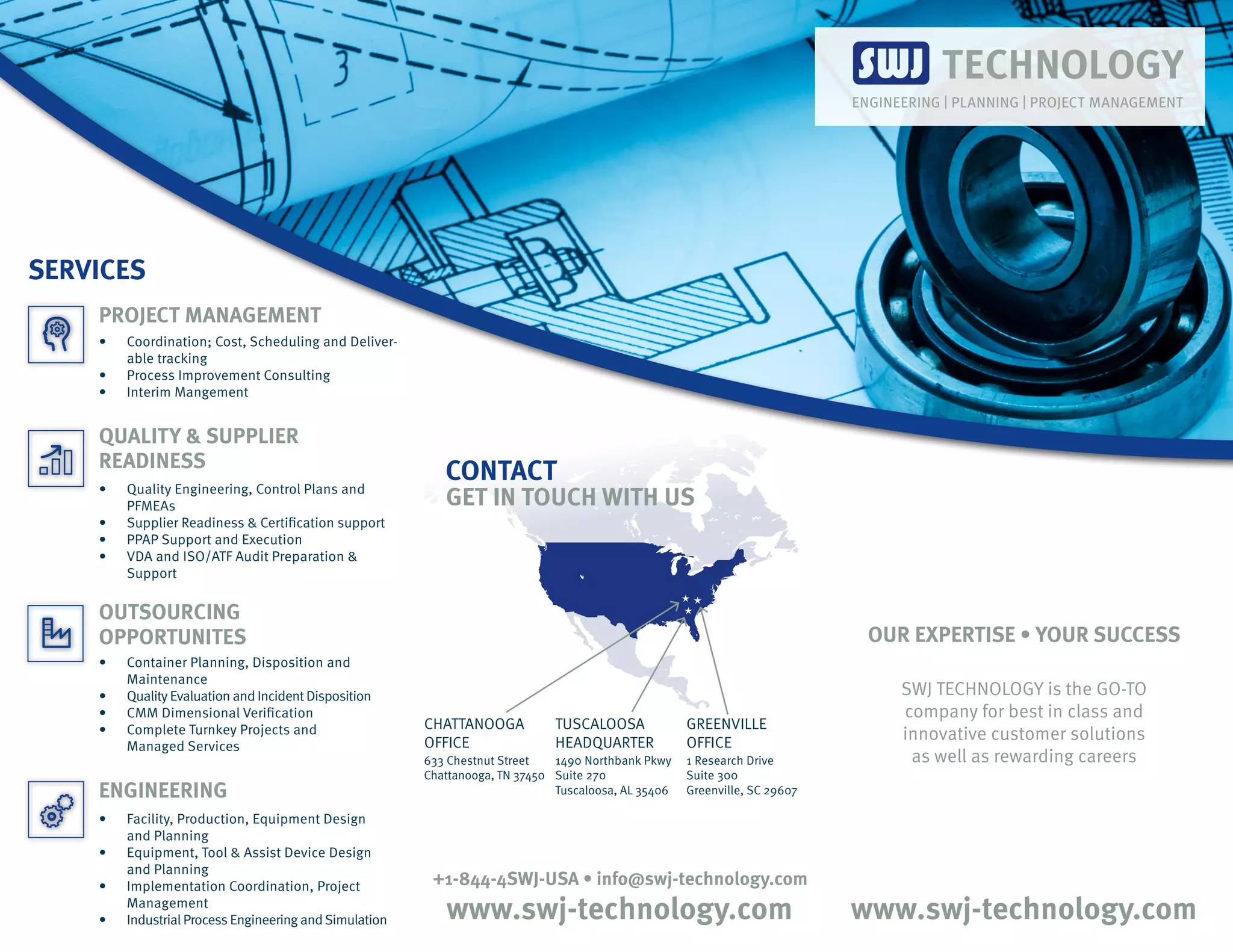 SWJ TECHNOLOGY Brochure | PPT