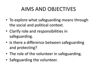 Swk100 Safeguarding self and vulnerable others | PPTX