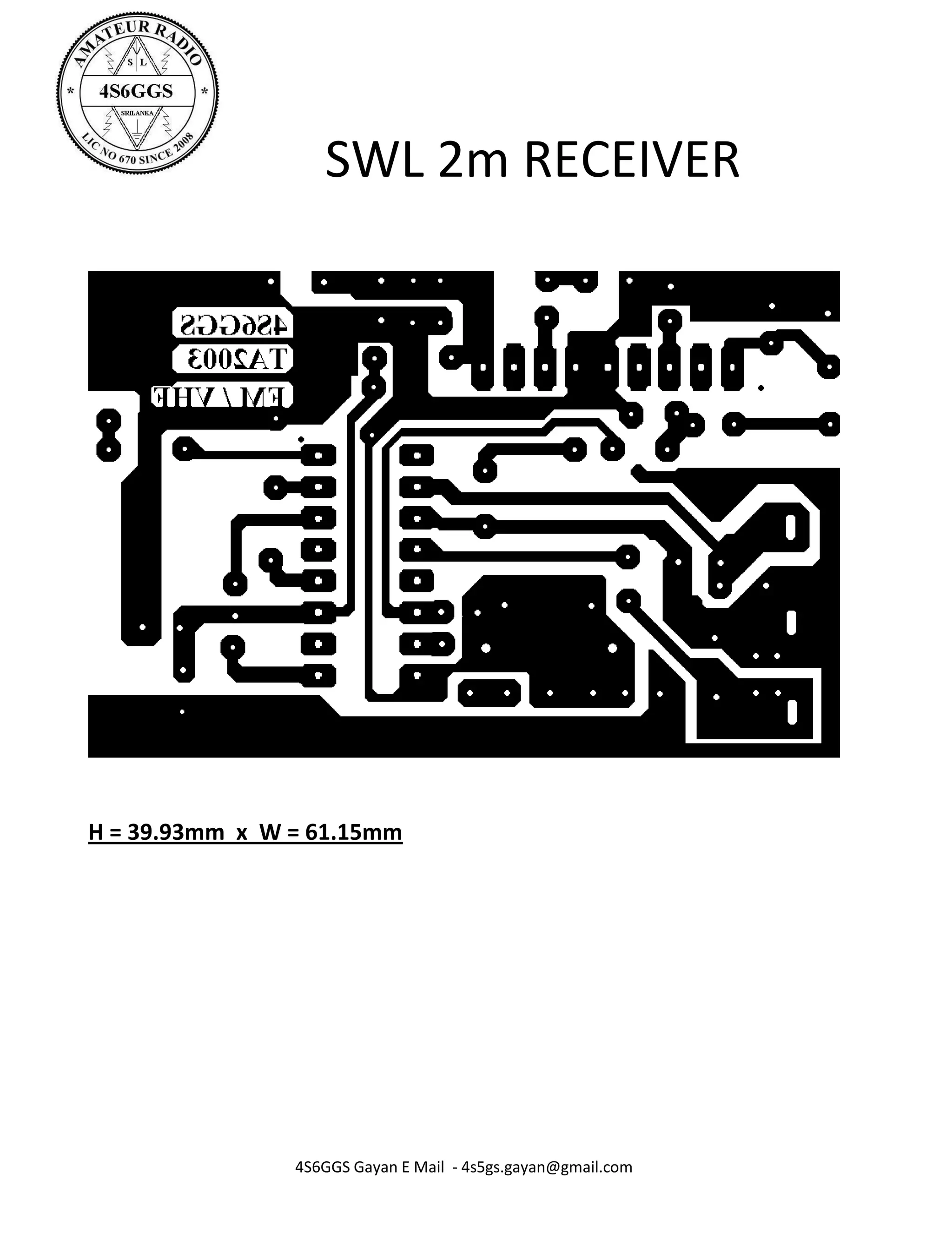 Swl 2m rx | PDF