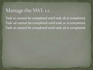 SWL Chapter 5 | PPTX