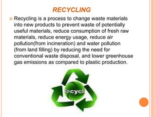 Solid waste management | PPT