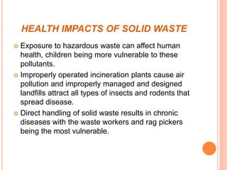 Solid waste management | PPT