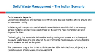 Introduction to Solid Waste Management | PPTX
