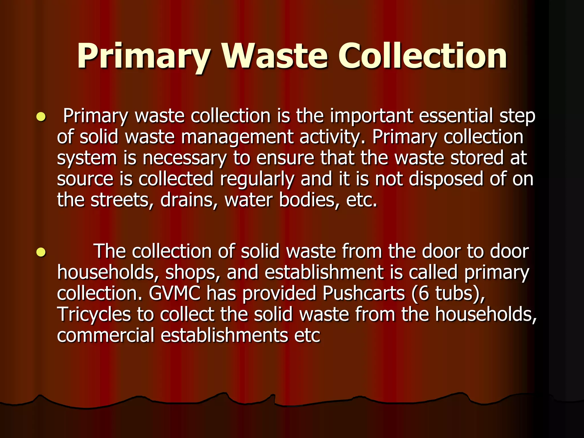 applications of rs and gis in solid waste management | PPTX