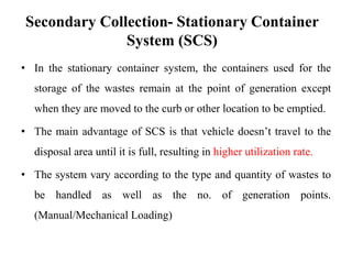 Collection and transport of Solid Waste (Part II)-SWM.pptx