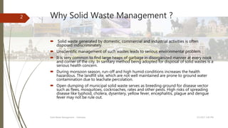 Solid Waste Managememnt of Vadodara City | PPTX