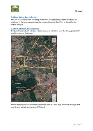 Sw map road inventory and condition survey-kura | PDF