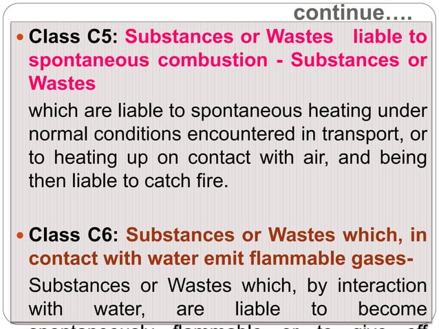 Classification, Characterization & Identification of Hazardous Waste ...