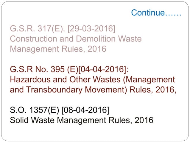 Classification, Characterization & Identification of Hazardous Waste ...