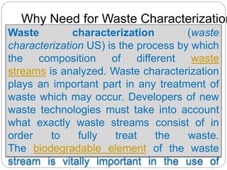Classification, Characterization & Identification of Hazardous Waste | PPTX
