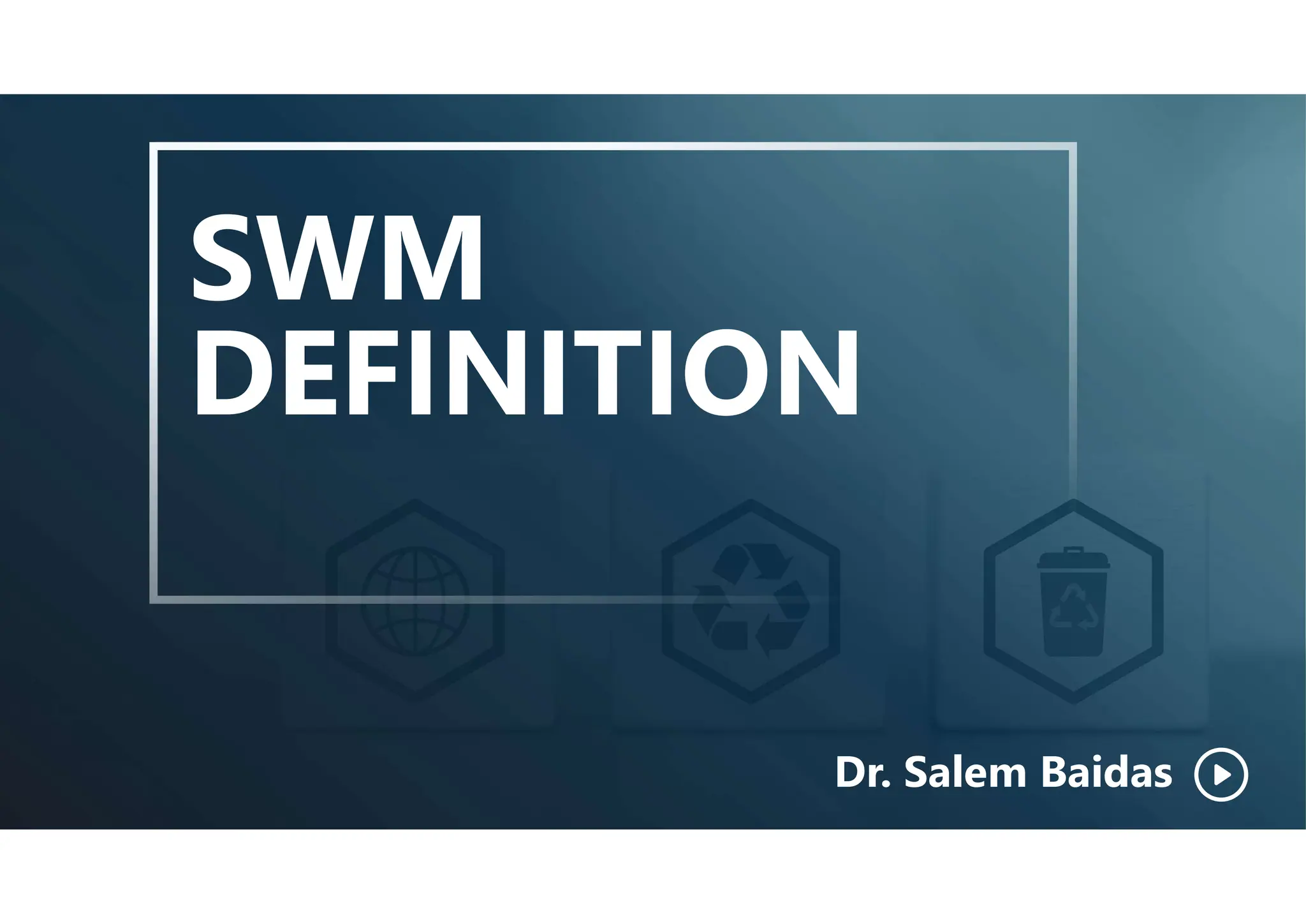 SWM Definition | PDF