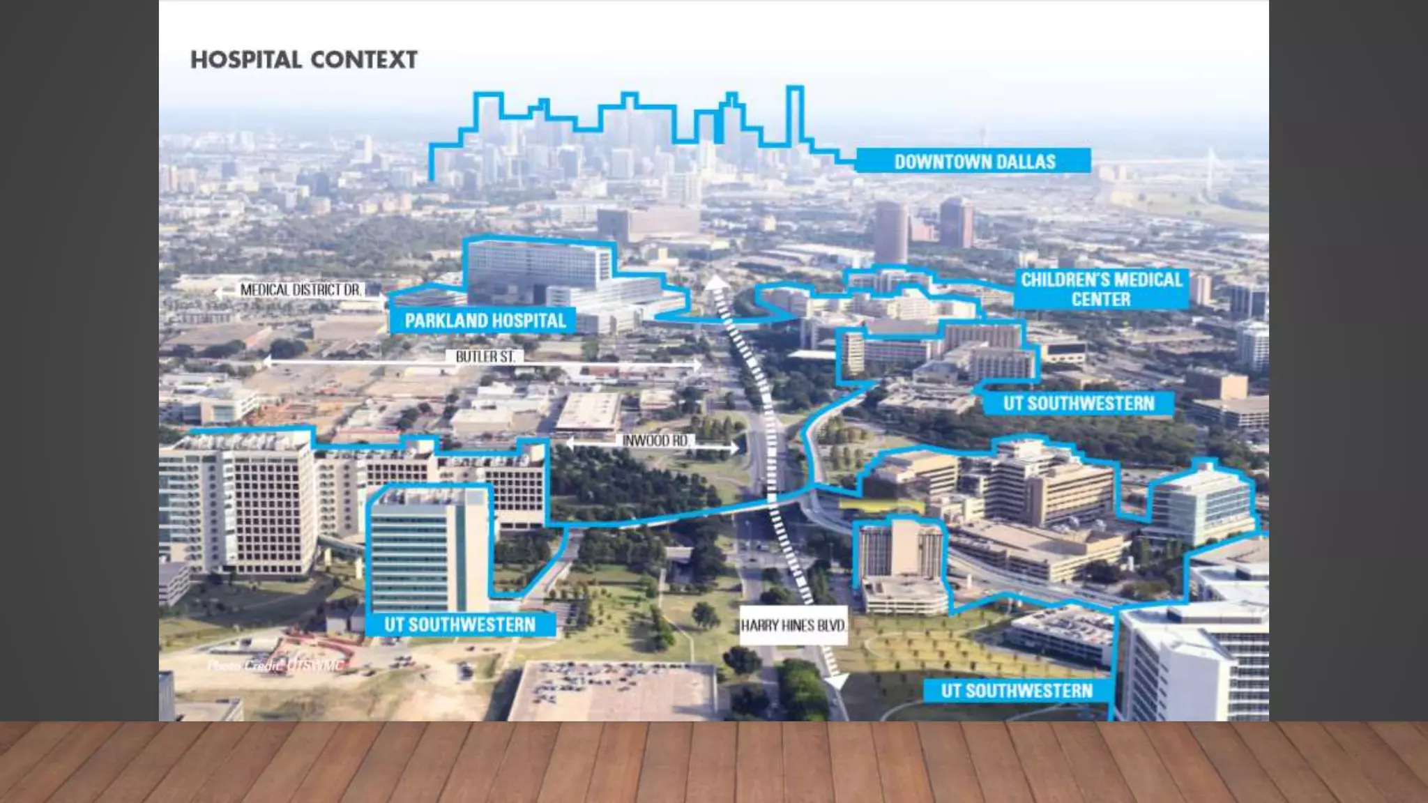 Southwestern Medical District Urban Streetscape Master Plan - Location ...