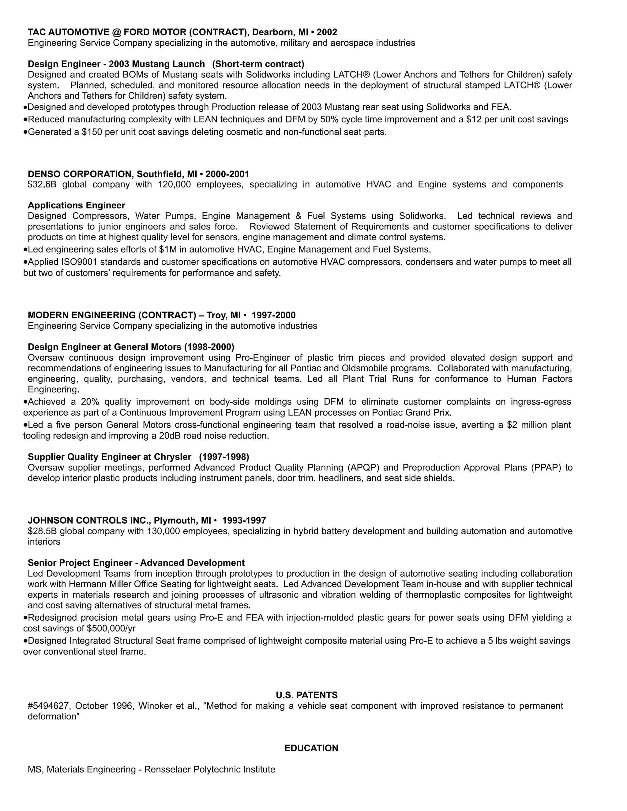 Mech Design Engineer | DOC