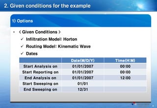 SWMM Example 1 - Basic Example | PDF