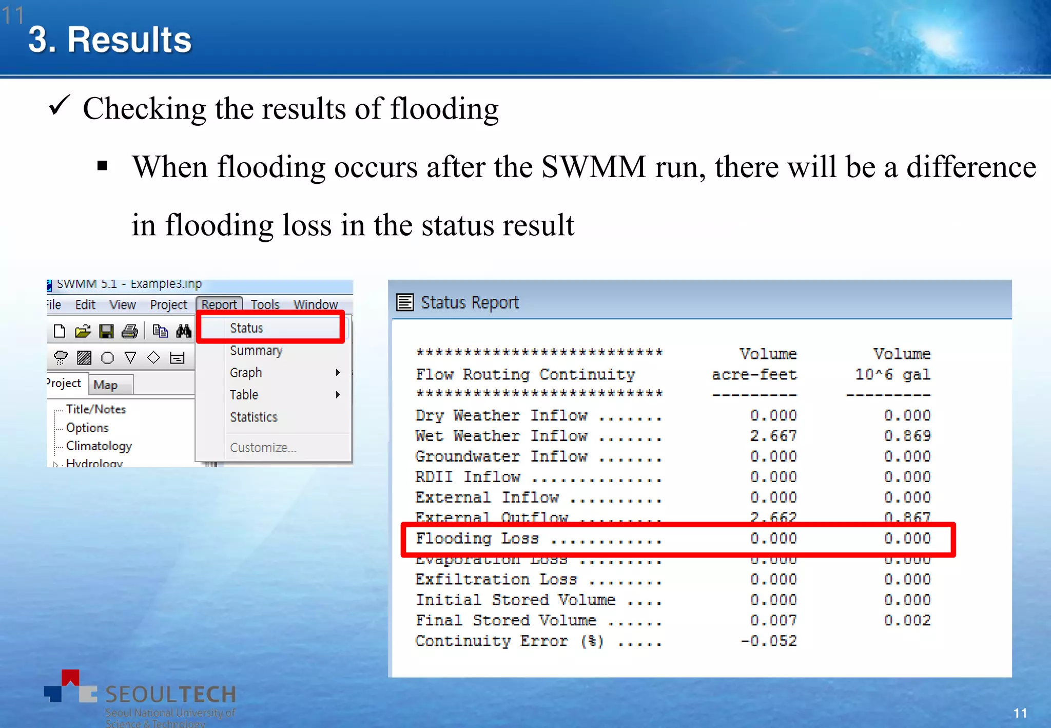 SWMM Example 2 - Change of conduits | PDF
