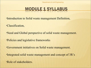 Solid Waste Management subject MODULE 1.ppt