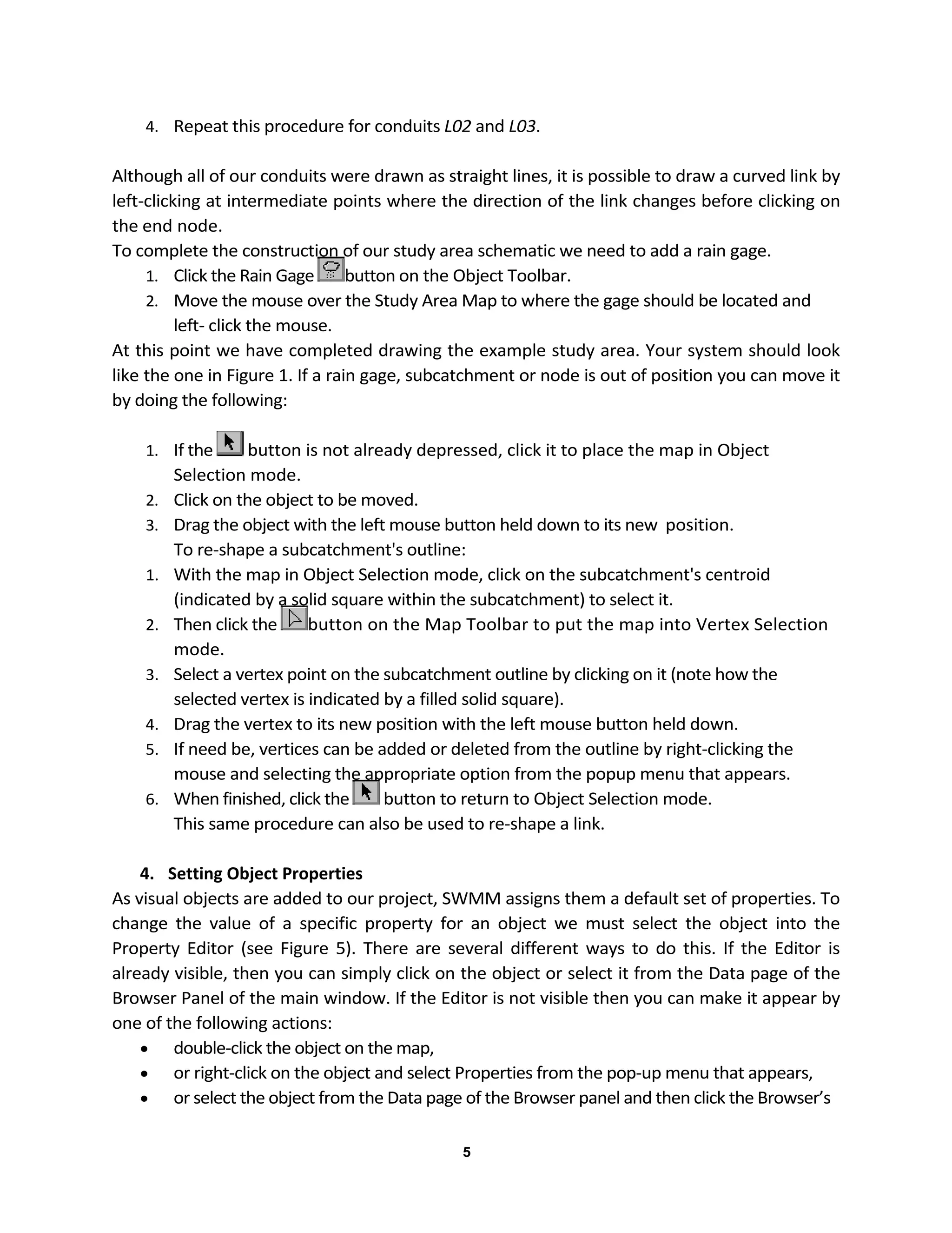 Swmm quick start tutorial | PDF
