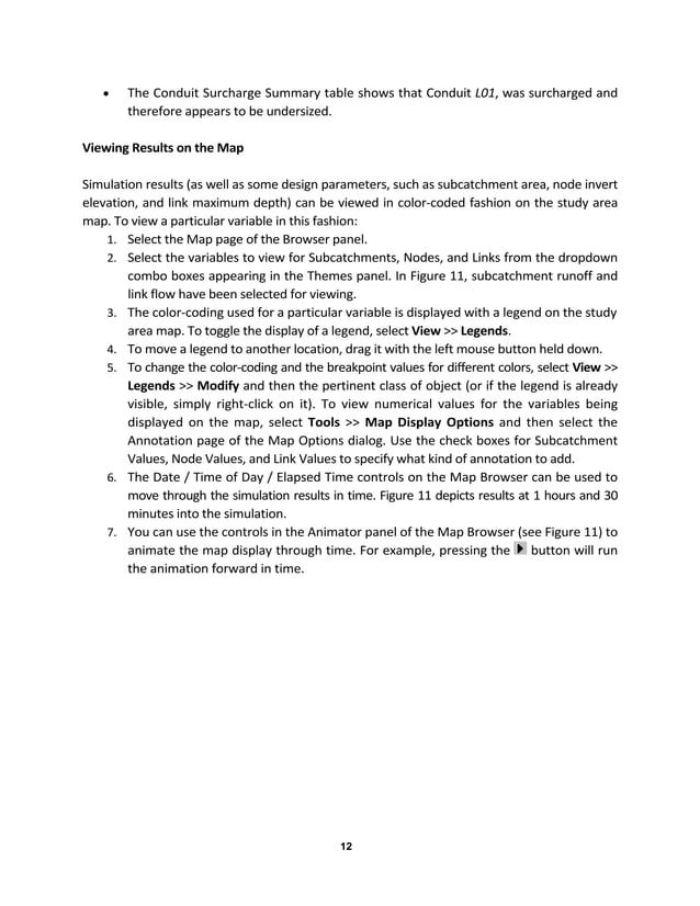 Swmm quick start tutorial | PDF