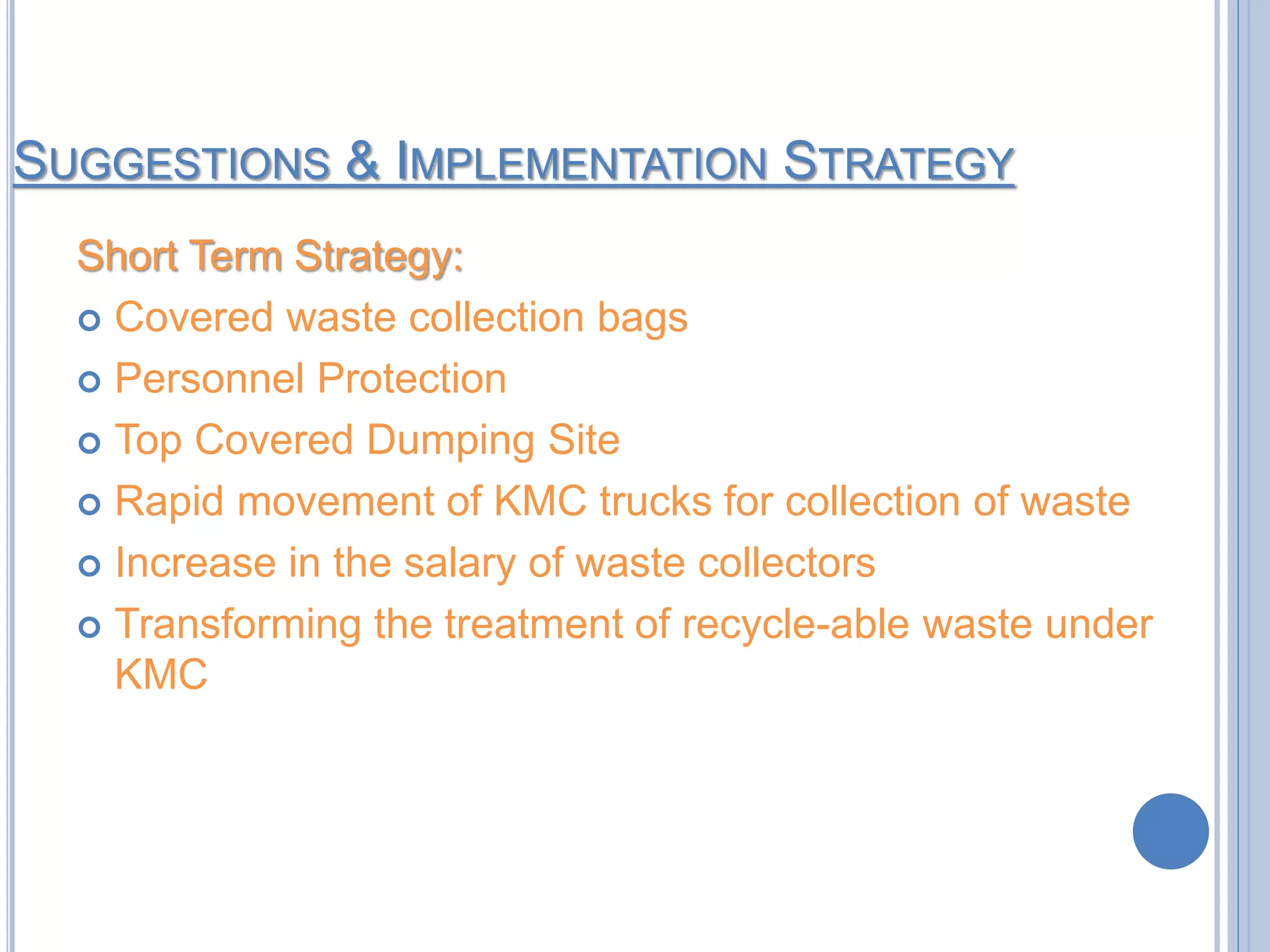 Solid Waste Management of local area of Karachi, Pakistan | PPTX