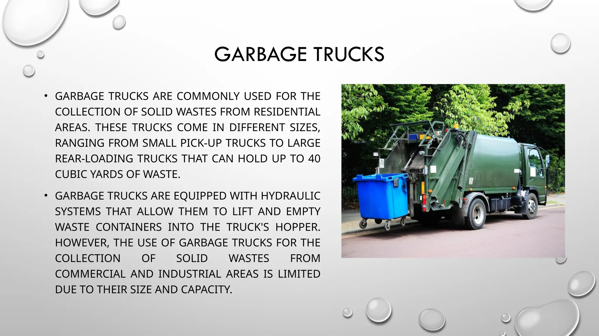 Solid Waste Management project for engineer | PPT