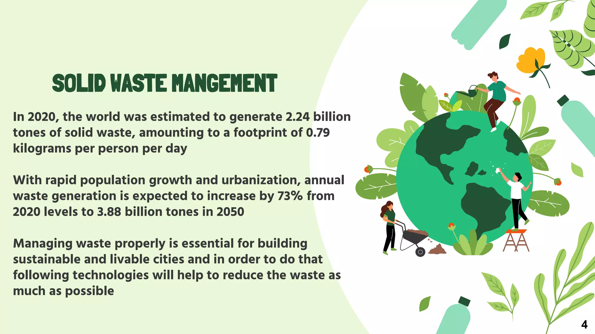 Solid Waste Management Technologies PRESENTATION | PPTX