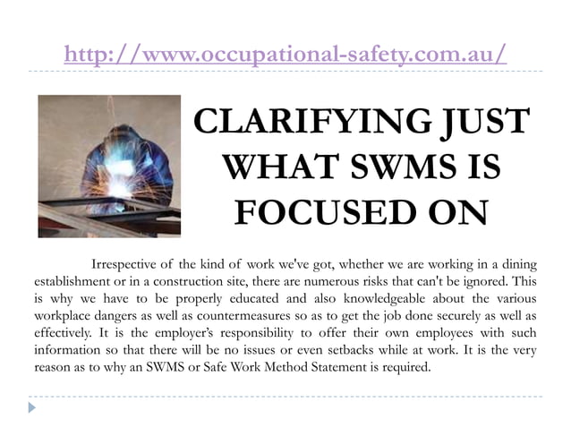 SWMS | PPT