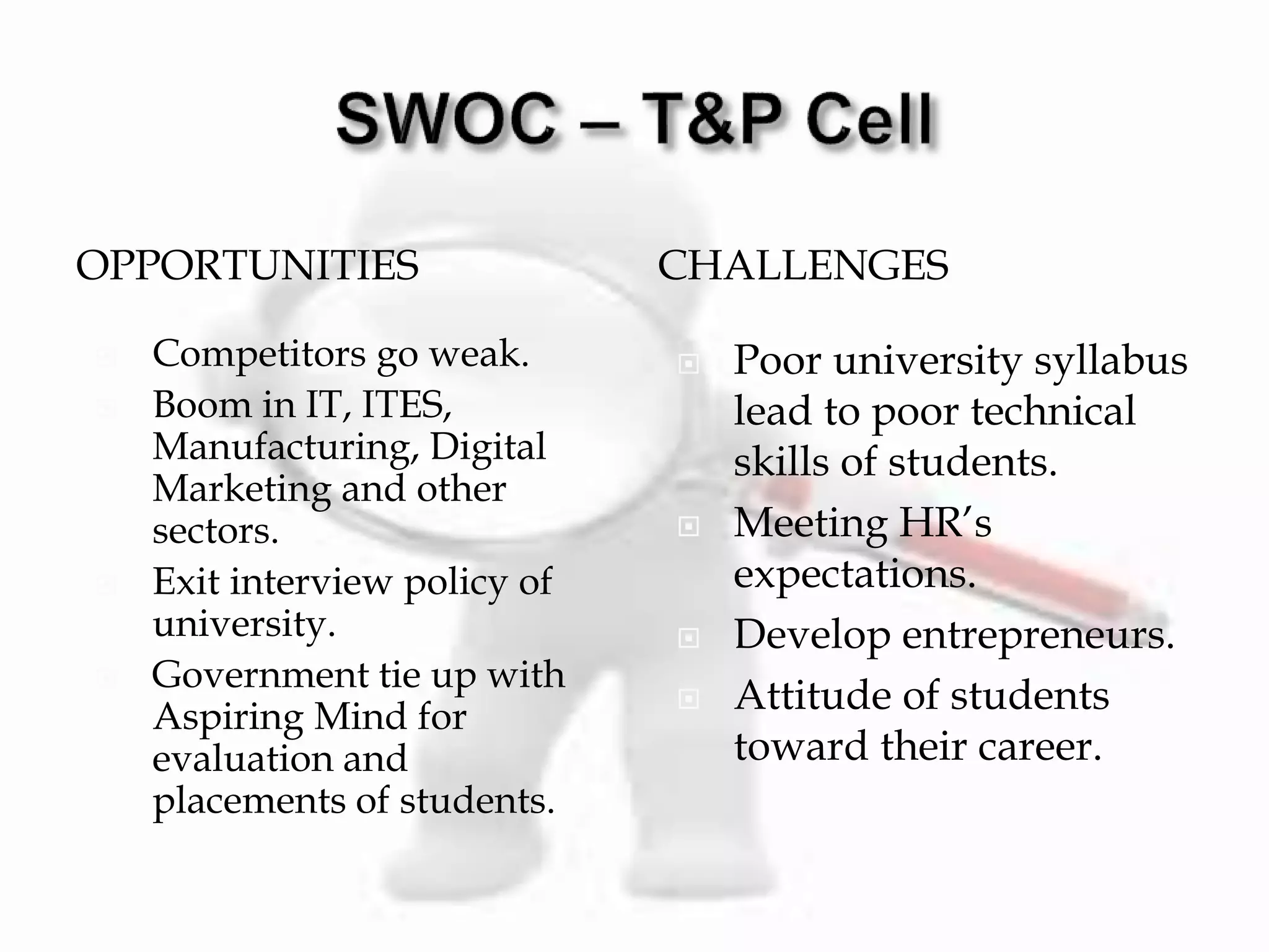 Swoc analysis | PPTX
