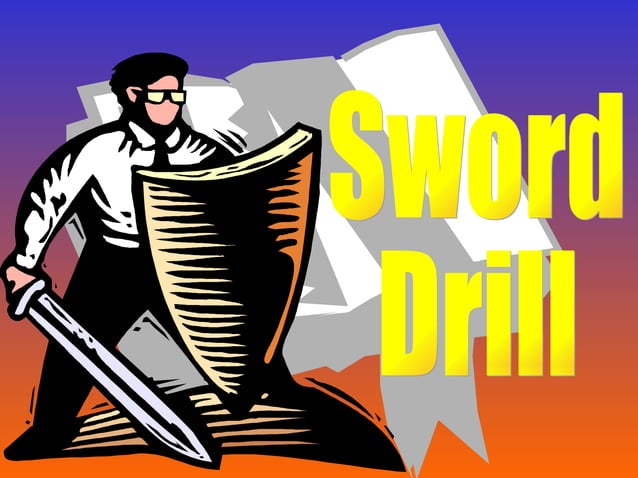 Sword Drill | PPT