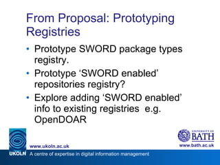 SWORD 3 Kick-off Meeting | PPT