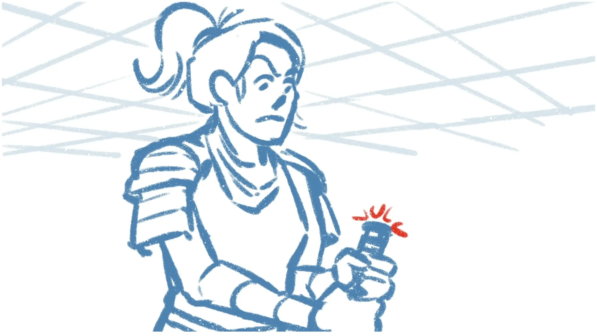 My storyboard for a sword fight scene with lightsabers | PPT