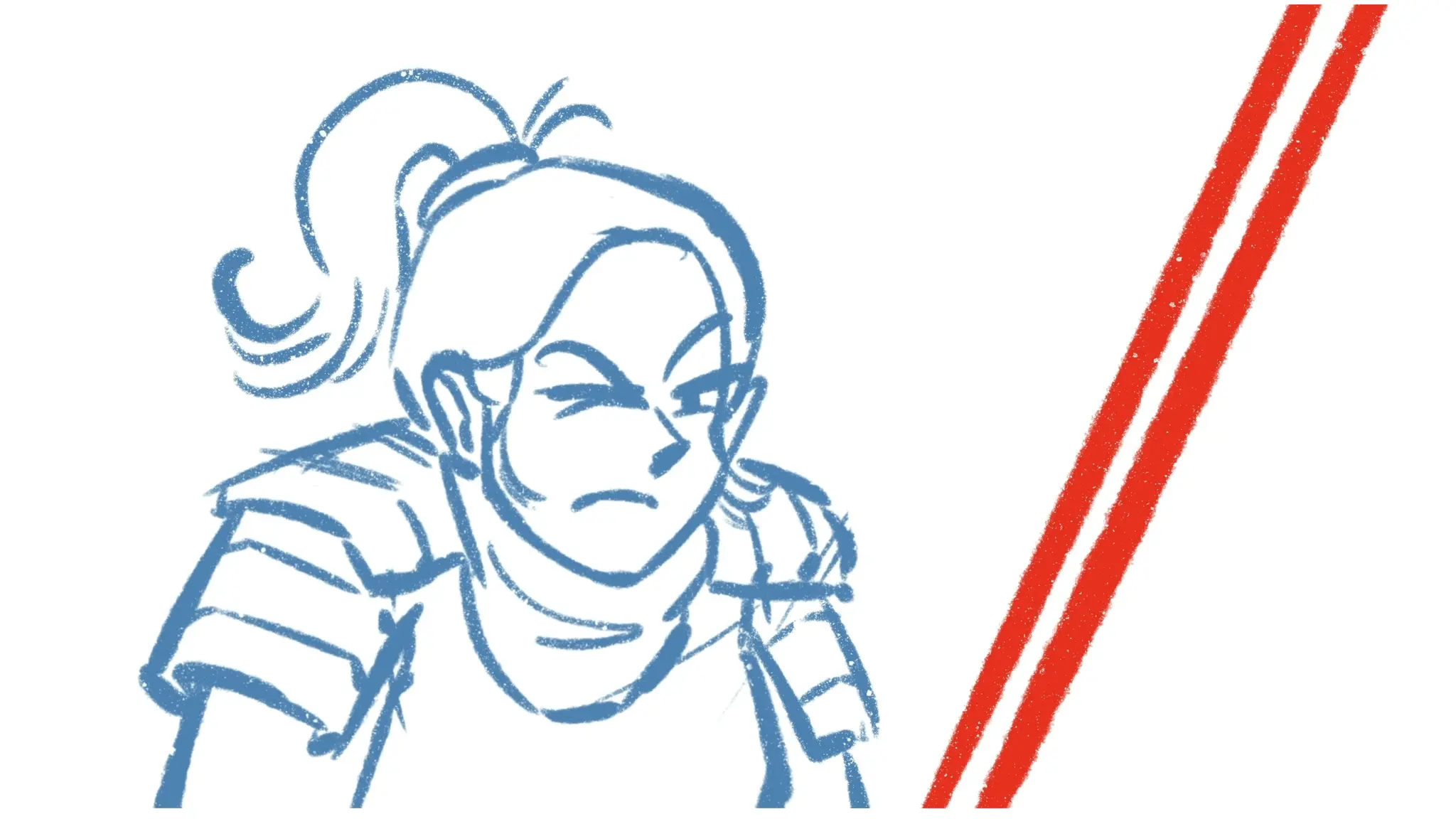 My storyboard for a sword fight scene with lightsabers | PPT