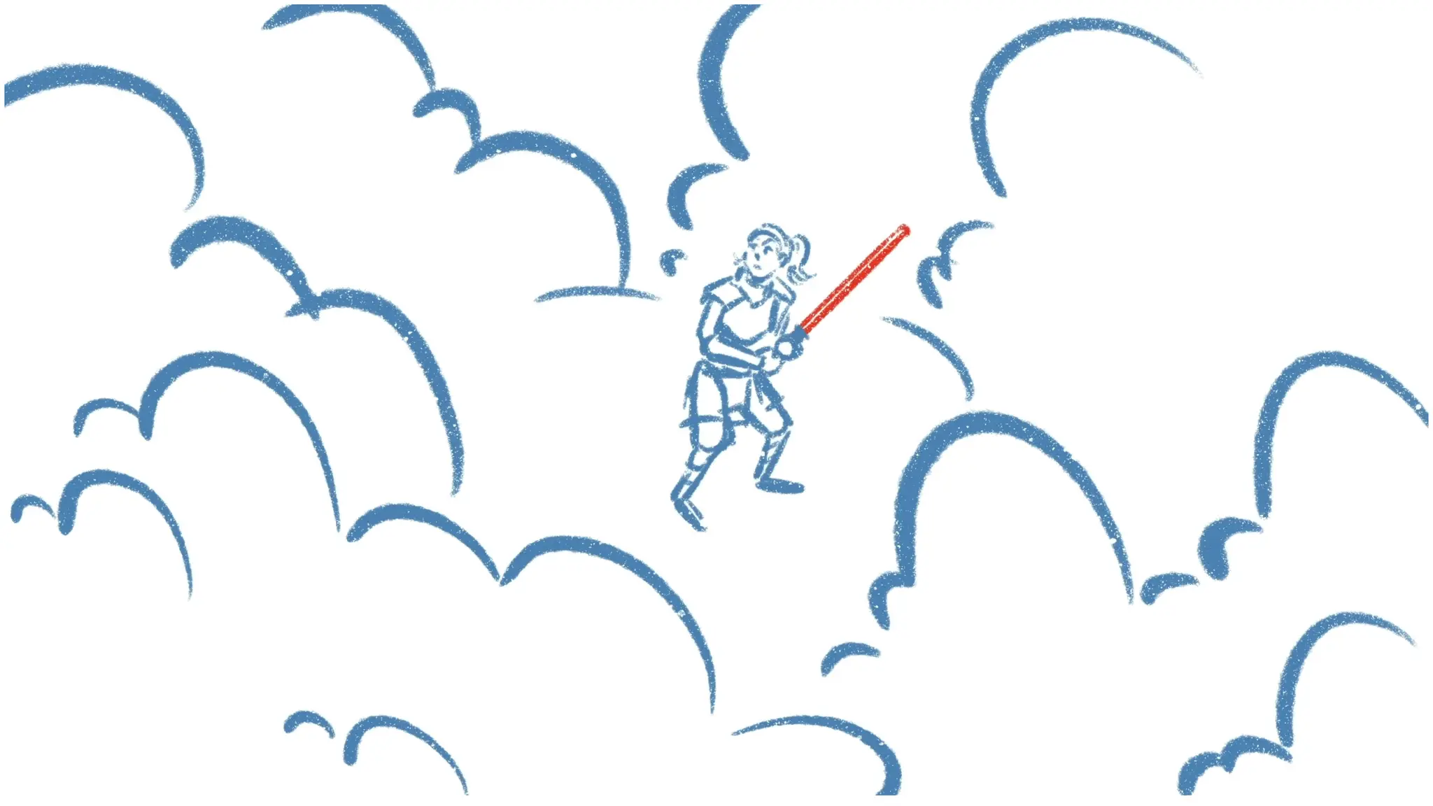 My storyboard for a sword fight scene with lightsabers | PPT