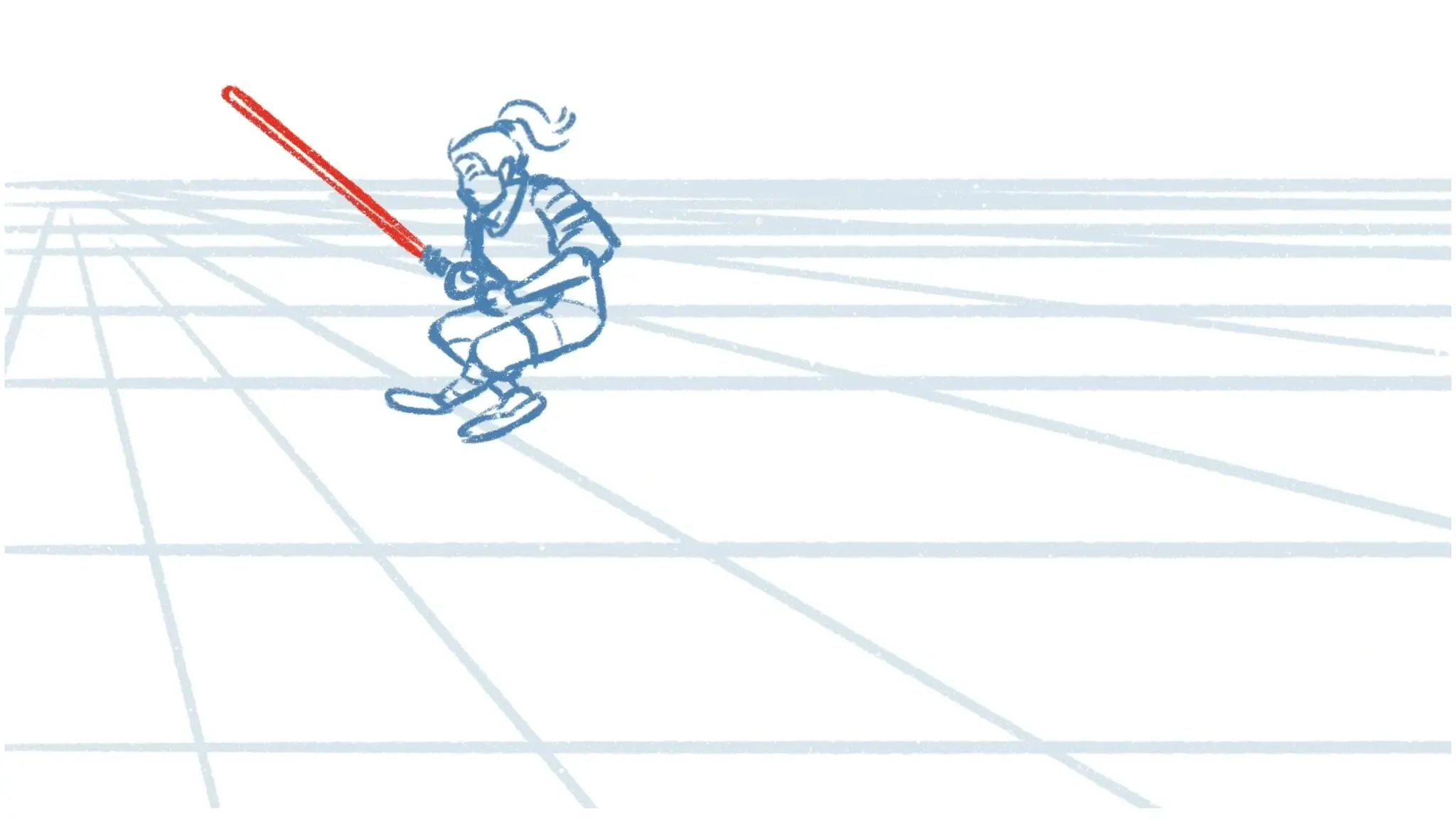 My storyboard for a sword fight scene with lightsabers | PPT
