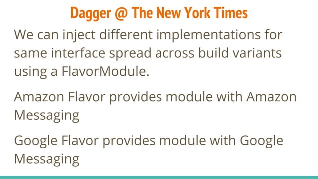 Sword fighting with Dagger GDG-NYC Jan 2016 | PPT