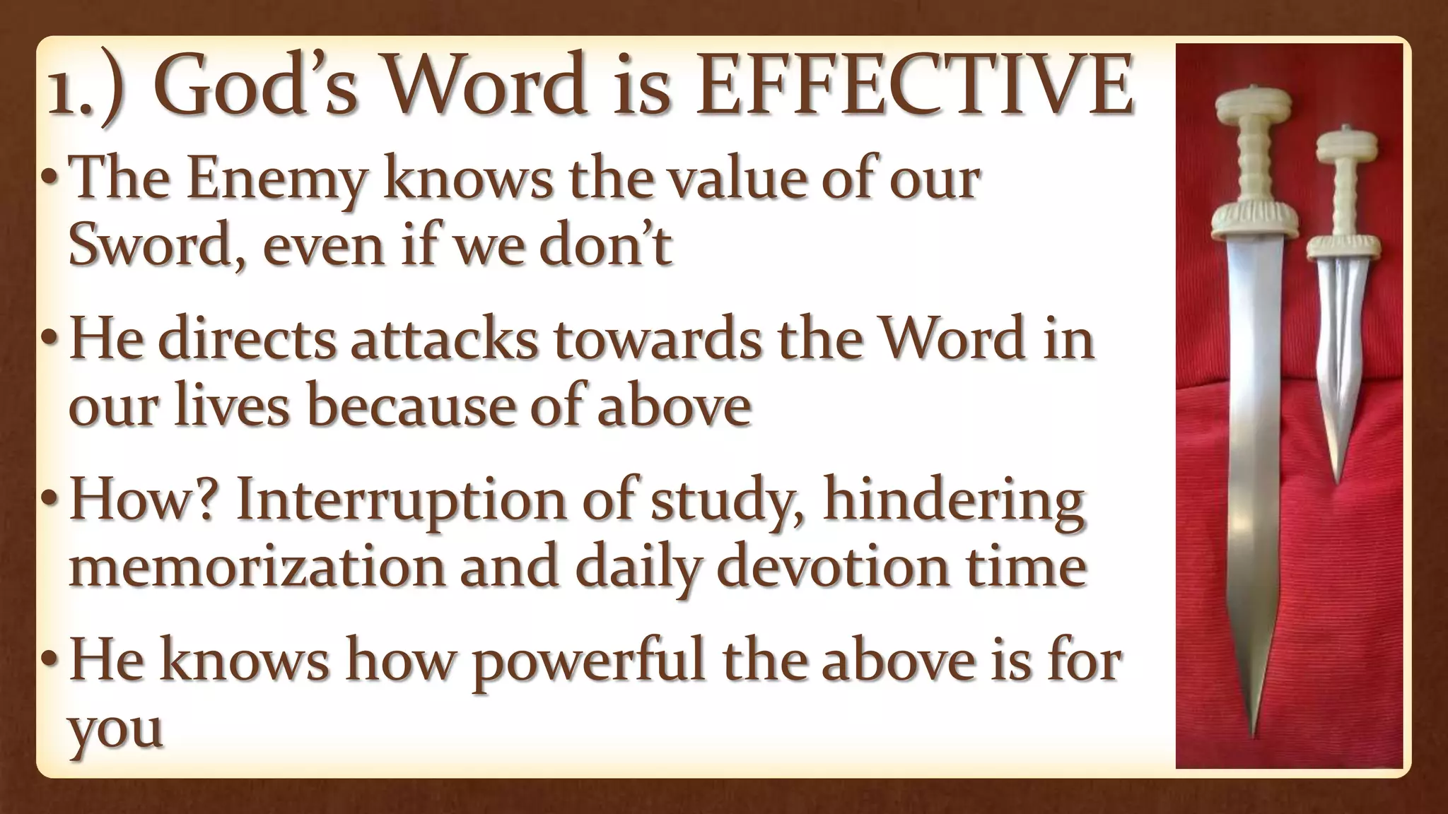 Sword of the Spirit | PPTX