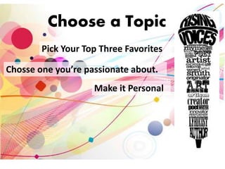 Spoken Words ppt. | PPTX