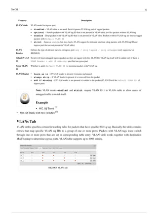 SwOS (MikroTik Switch OS) Administration Guide | PDF