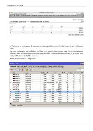 SwOS (MikroTik Switch OS) Administration Guide | PDF