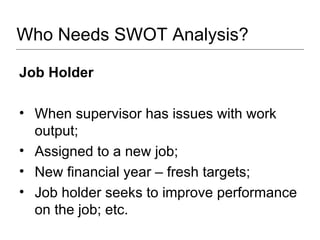 Swot | PPT