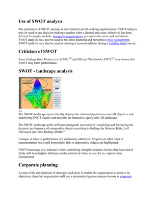 Swot | DOCX