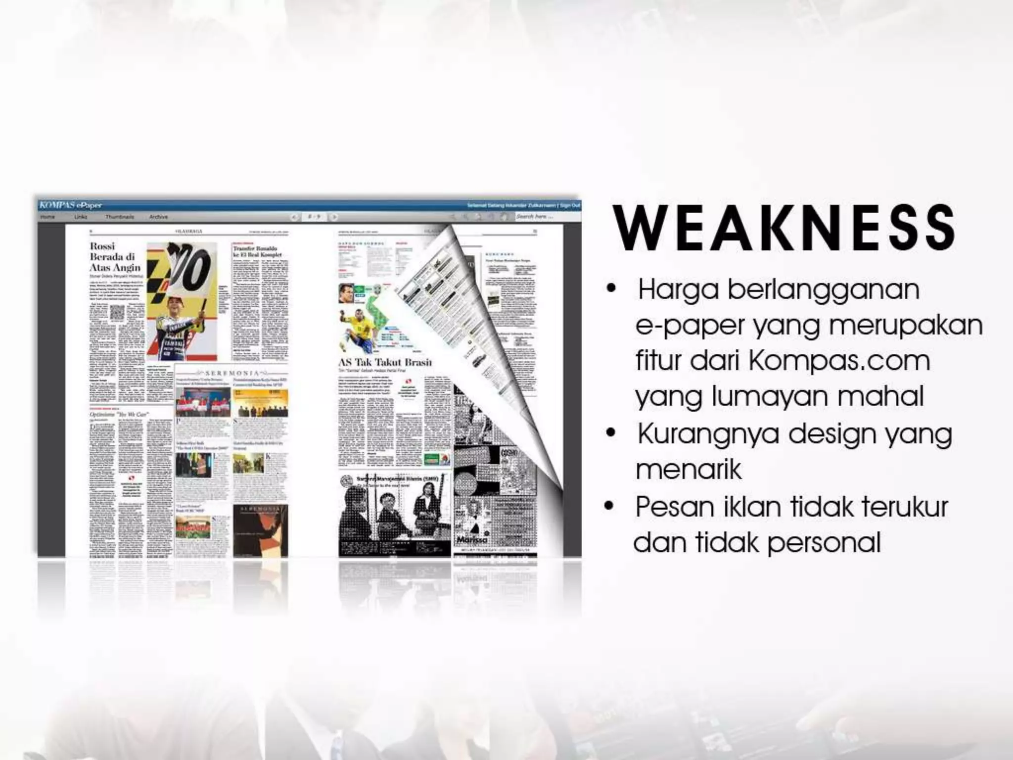 ANALISIS SWOT kompas.com