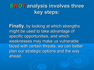 SWOT Analysis | PPT