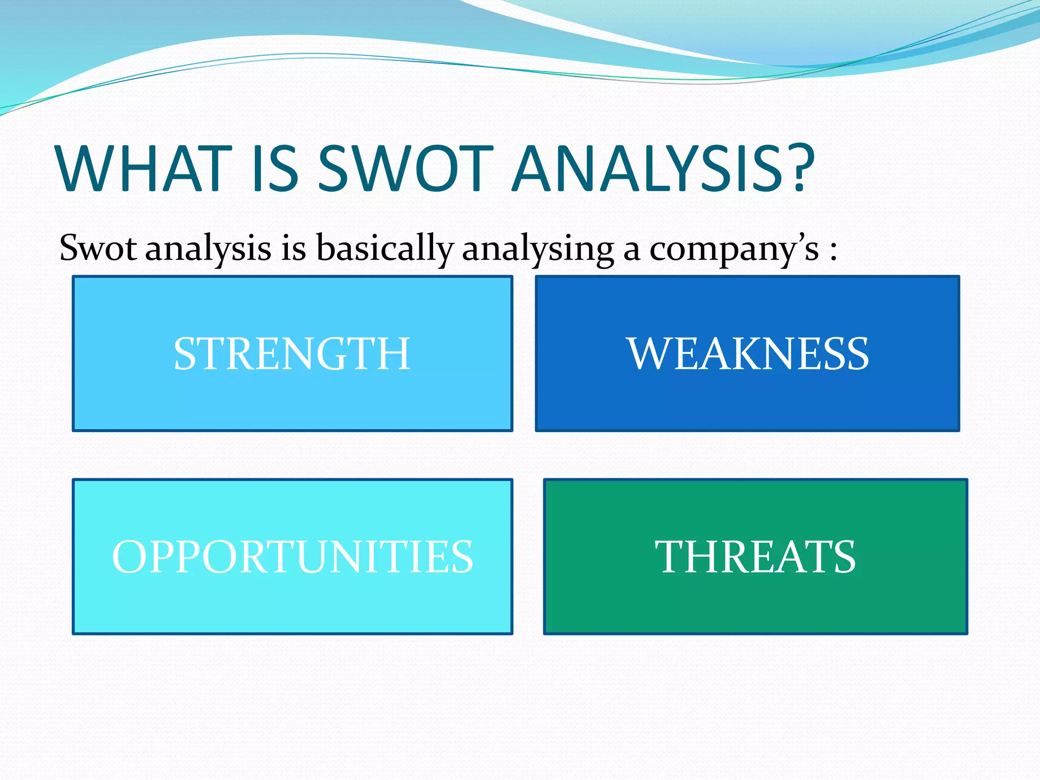 Swot Analysis for Hospitality Industry | PPTX