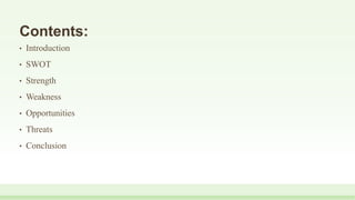 SWOT | PPTX