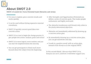 SWOT 2.0 from analysis to targeted action plan | PPT