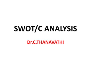Swot Analysis | PPT